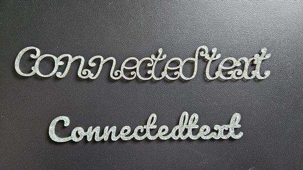 Connected Text Generator - Free SVG Connected Text Tool